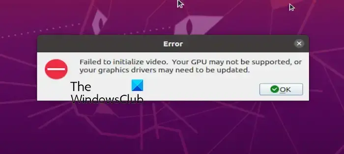 Sửa lỗi OBS Studio Không khởi tạo được lỗi video: keo7mdotco